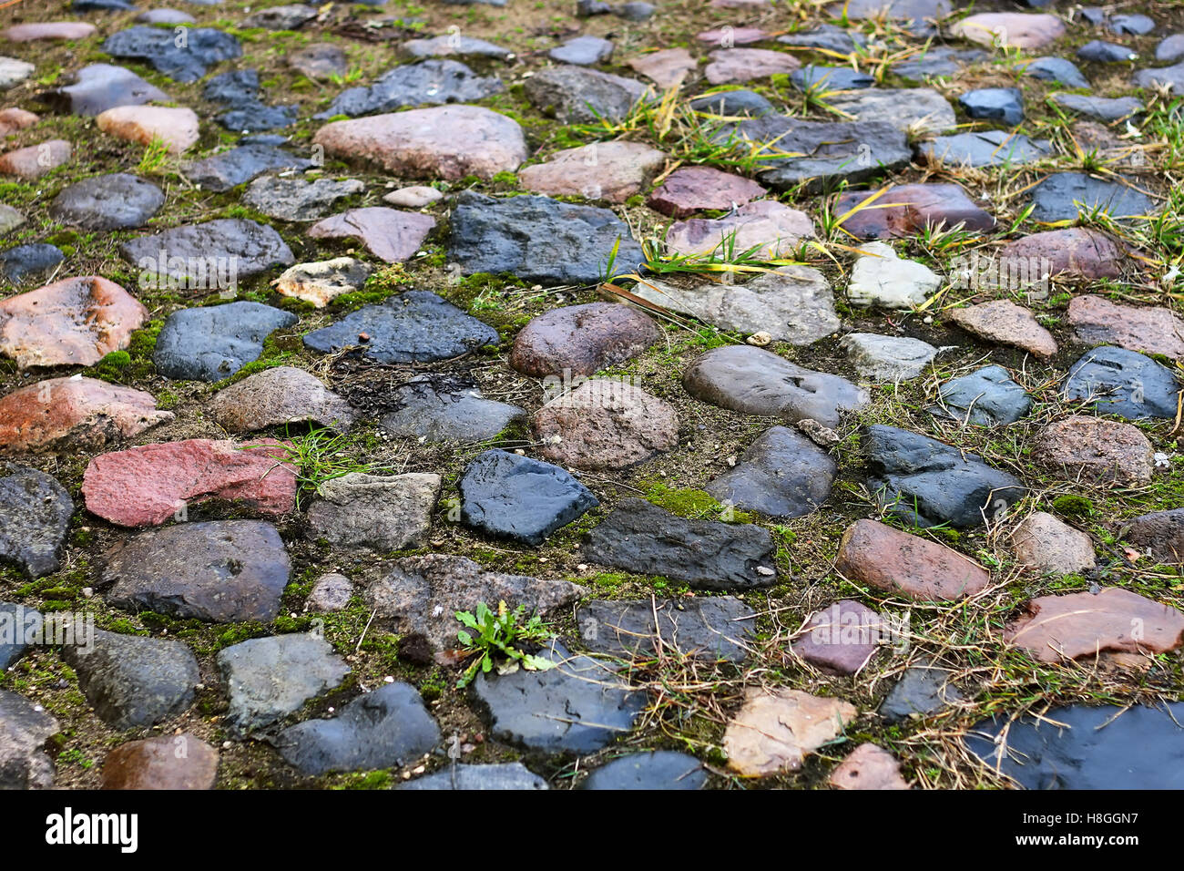 city cobbles background Stock Photo - Alamy