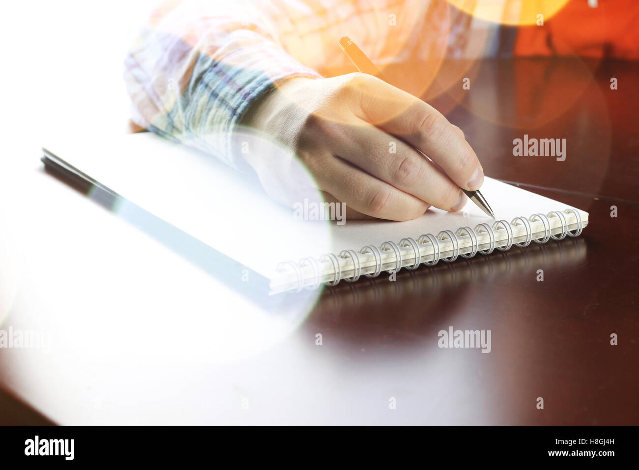pen writing hand student Stock Photo - Alamy