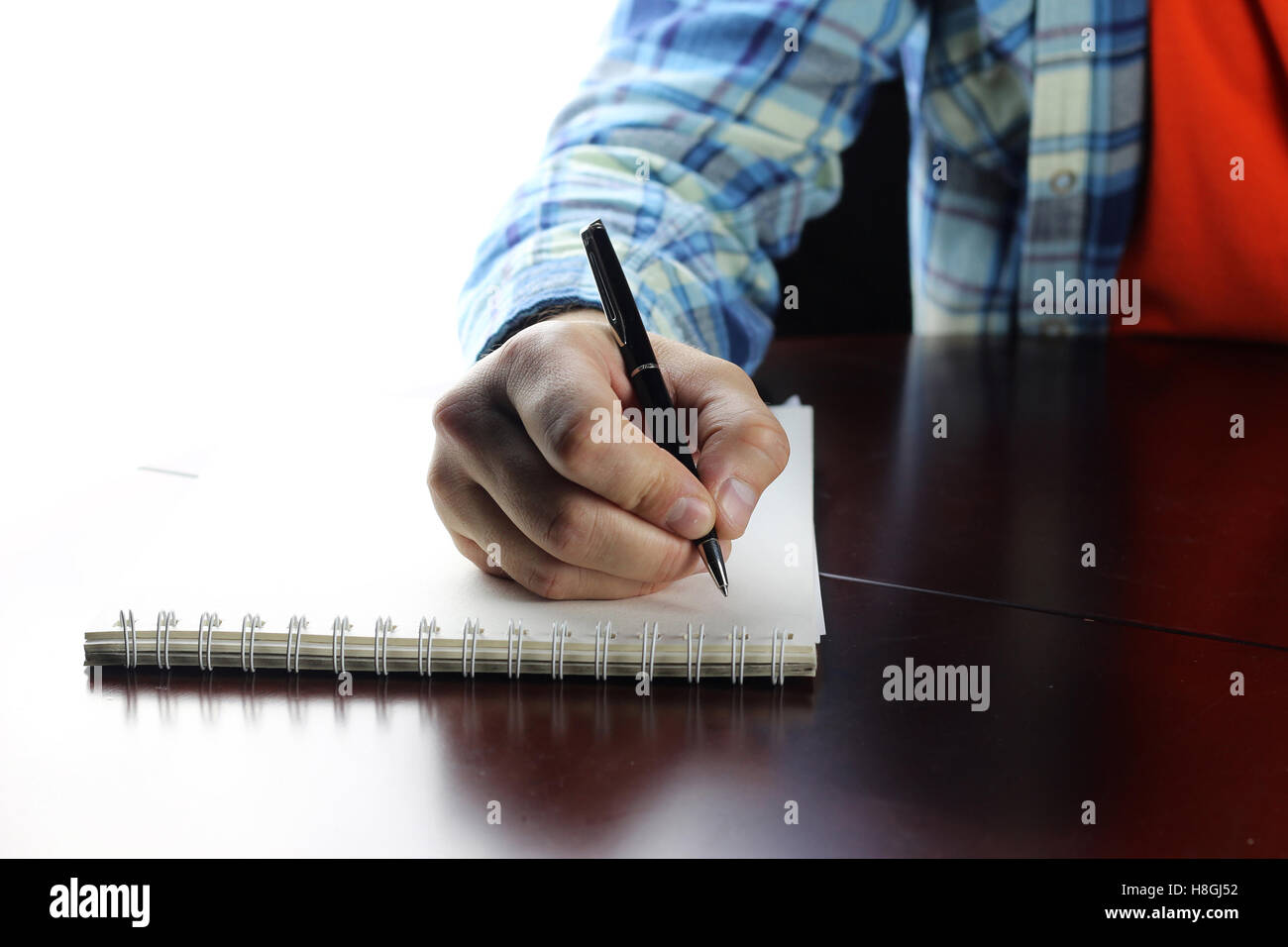 pen writing hand student Stock Photo - Alamy