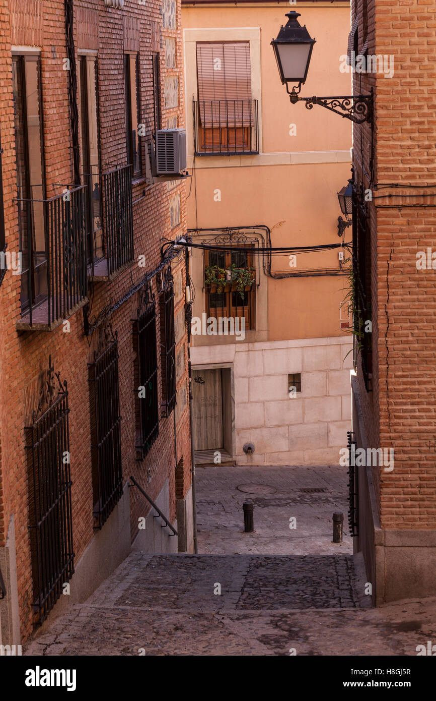 The backstreets of Toledo, Spain Stock Photo - Alamy