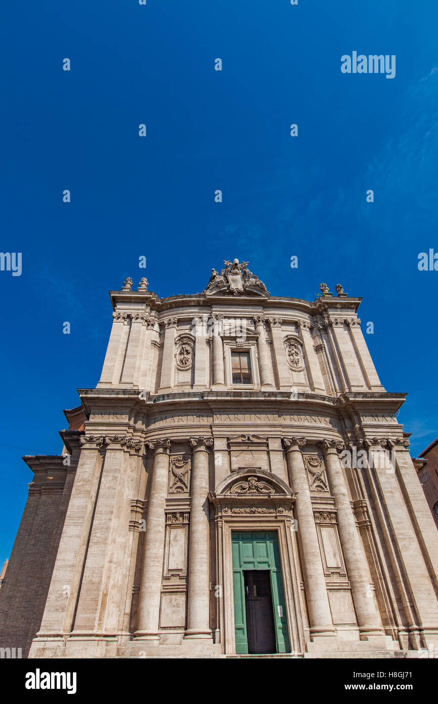 Church of santi luca e martina hi-res stock photography and images - Alamy