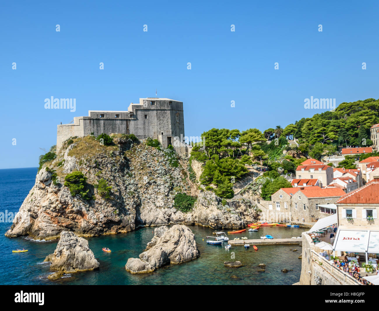 St. Lawrence Fortress Stock Photo - Alamy