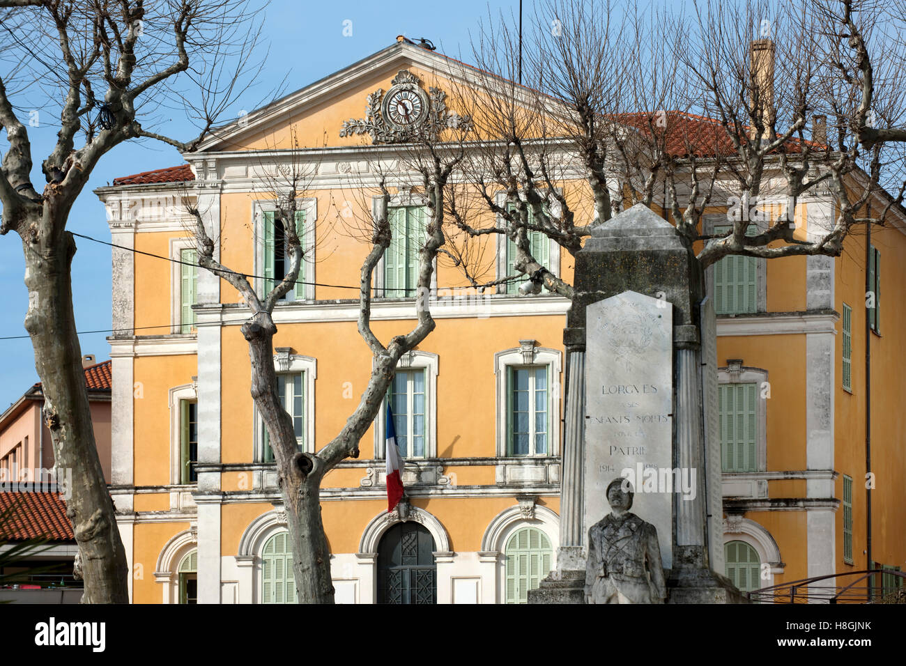 Frankreich, Cote d Azur, Departement Var, Lorgues (provenzalisch Lorgue ...