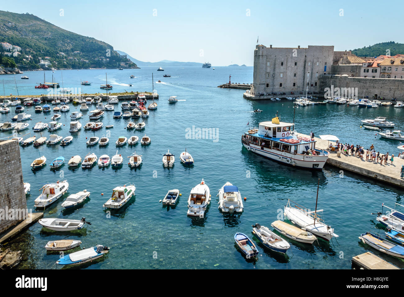 The Old Port Stock Photo - Alamy