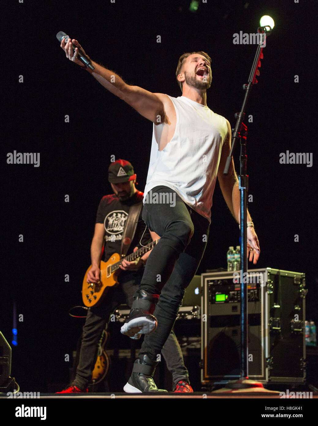 Waukegan, Illinois, USA. 9th Nov, 2016. DAVE GAROFALO and DOUG BROWN of ...
