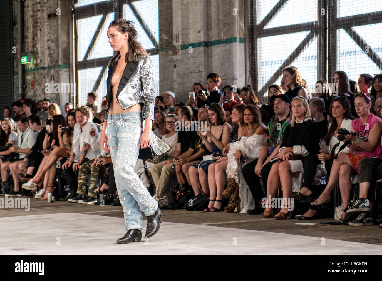 Sydney, Australia - 12th November 2016: Models showcase designs by ...