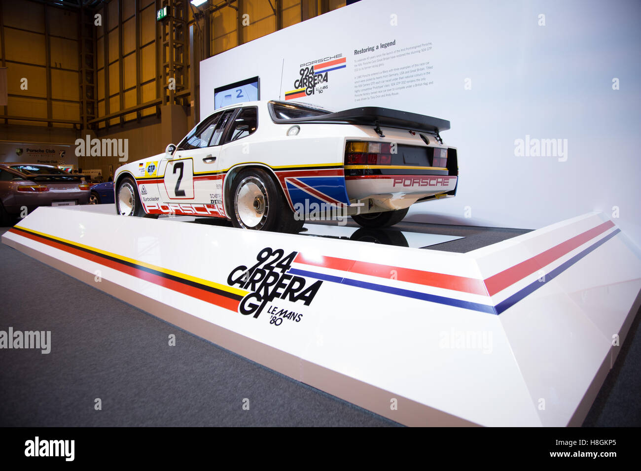 Porsche show stand hi-res stock photography and images - Alamy