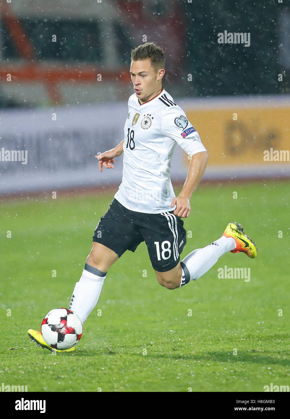 Serravalle, San Marino. 11th Nov, 2016. Joshua KIMMICH, DFB 18 Action ...