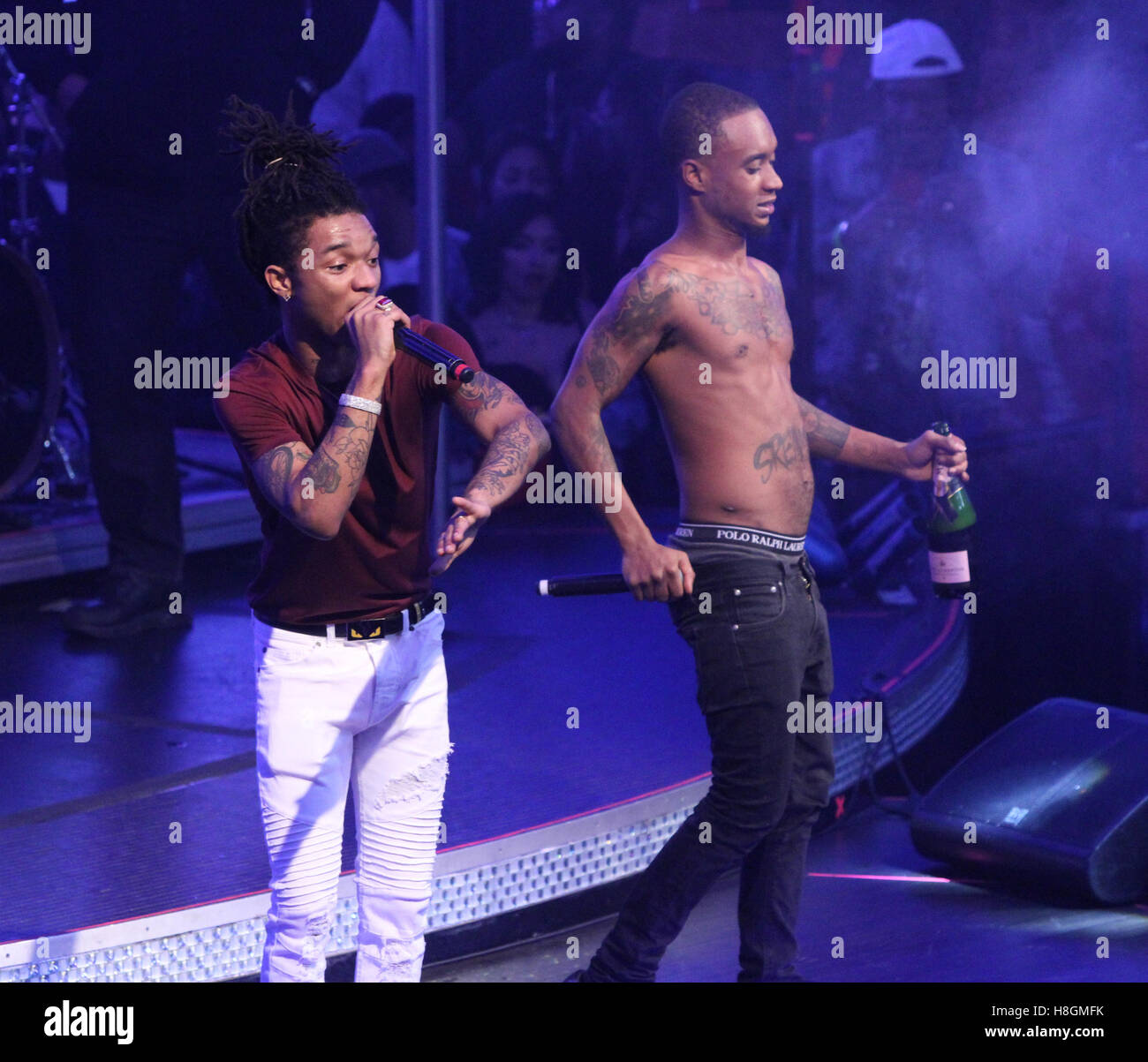 Las Vegas, Nevada, USA. 11th Nov, 2016. Brothers Khalif Brown and ...