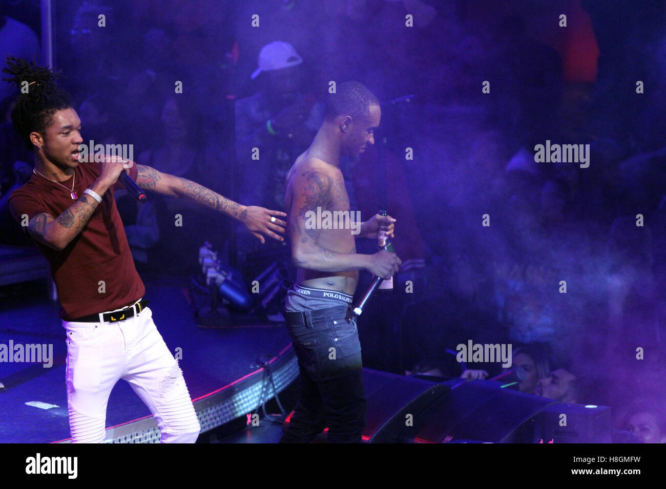 Las Vegas, Nevada, USA. 11th Nov, 2016. Brothers Khalif Brown and ...