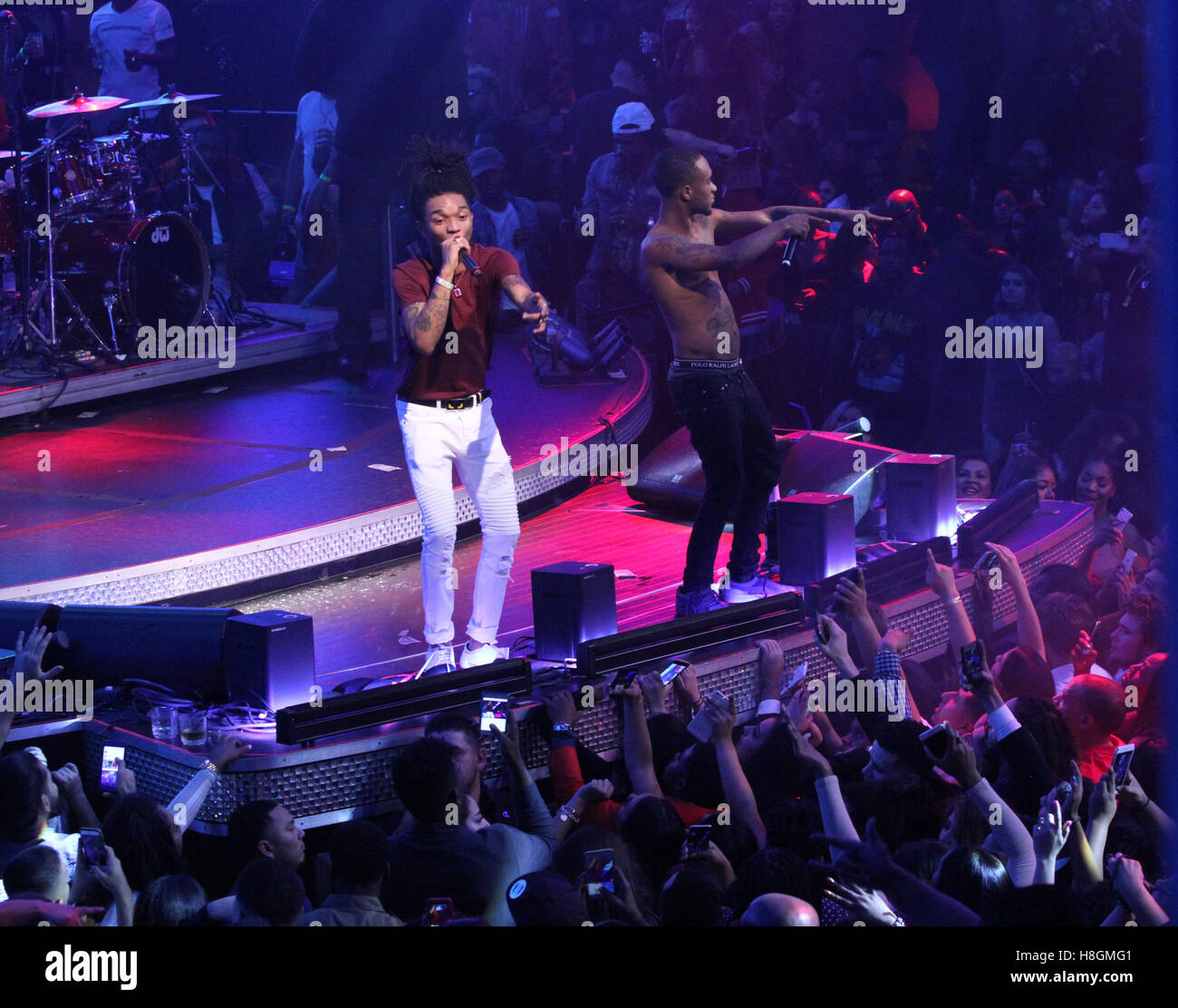 Las Vegas, Nevada, USA. 11th Nov, 2016. Brothers Khalif Brown and ...