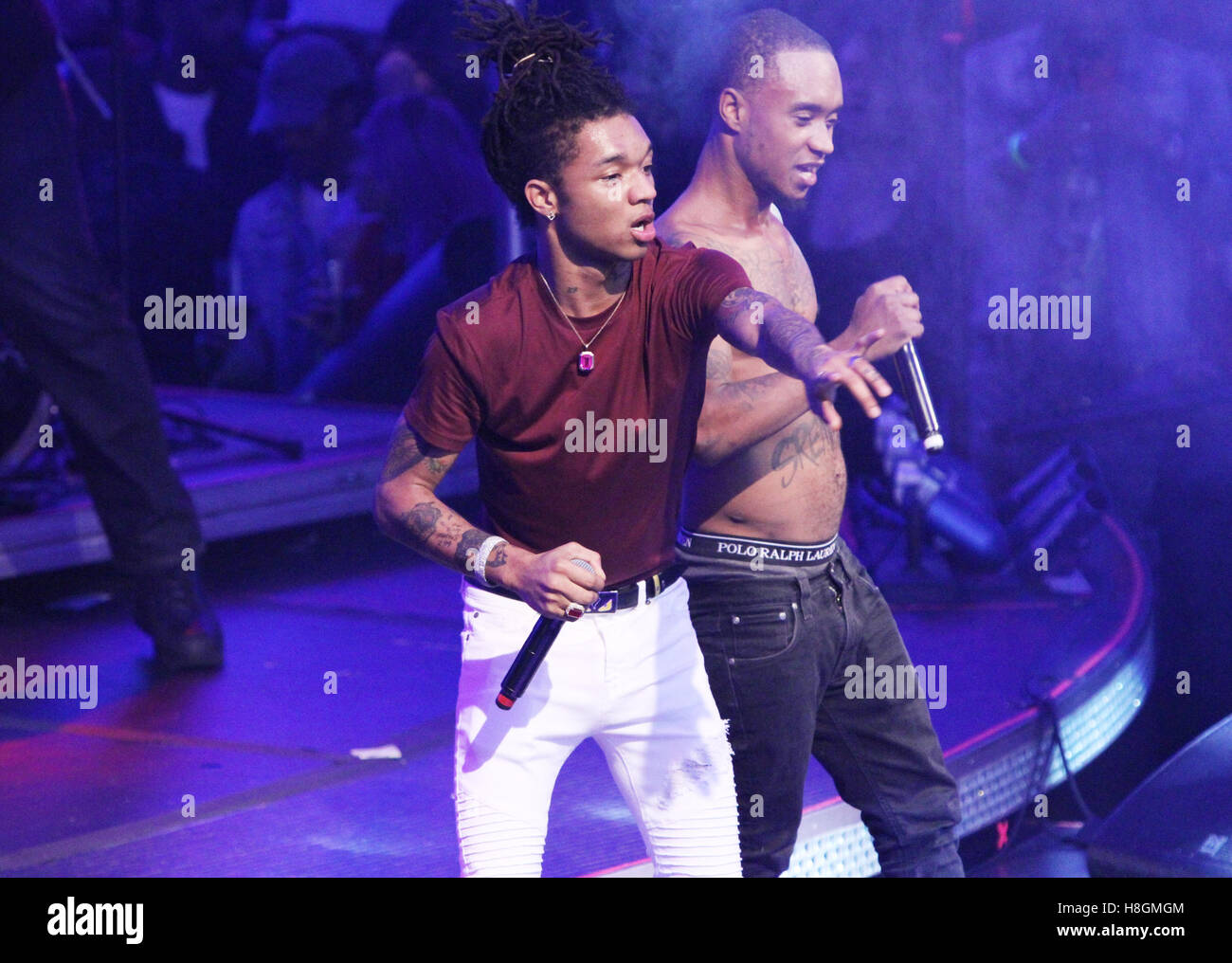 Las Vegas, Nevada, USA. 11th Nov, 2016. Brothers Khalif Brown and ...