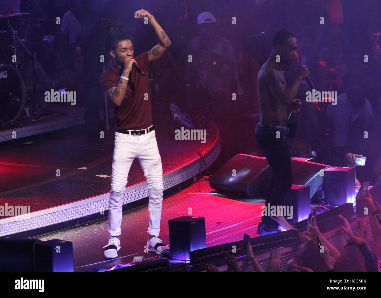 Las Vegas, Nevada, USA. 11th Nov, 2016. Brothers Khalif Brown and ...