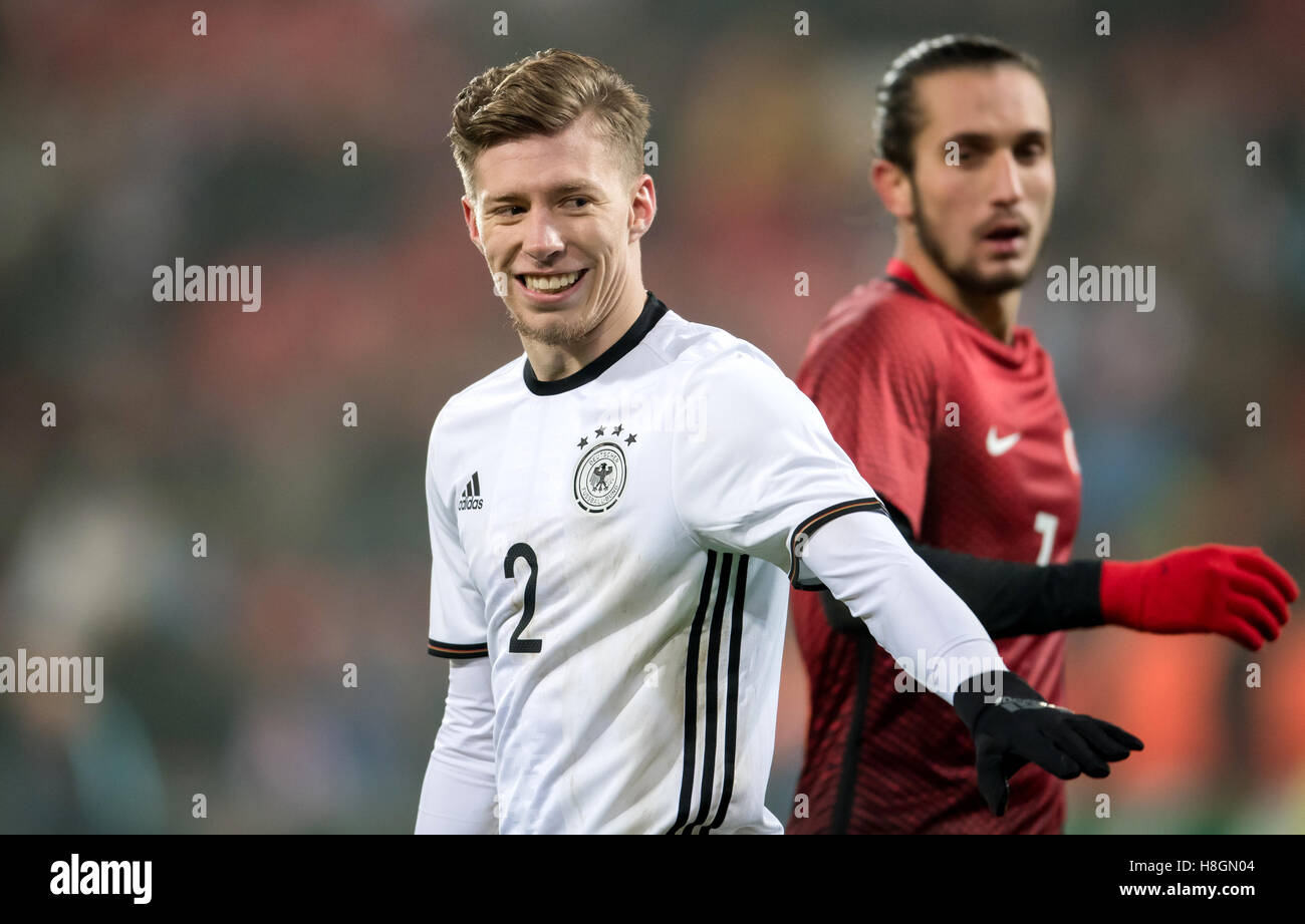 Berlin, Germany. 10th Nov, 2016. German's Mitchell Weiser during Under ...