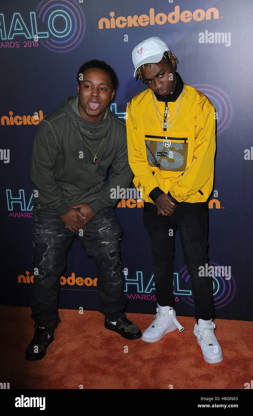 New York, NY, USA. 11th Nov, 2016. Zay Hilfigerrr, Zayion McCall at ...