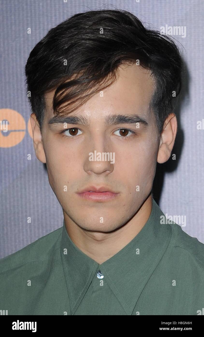 New York, NY, USA. 11th Nov, 2016. Jacob Whitesides at arrivals for ...