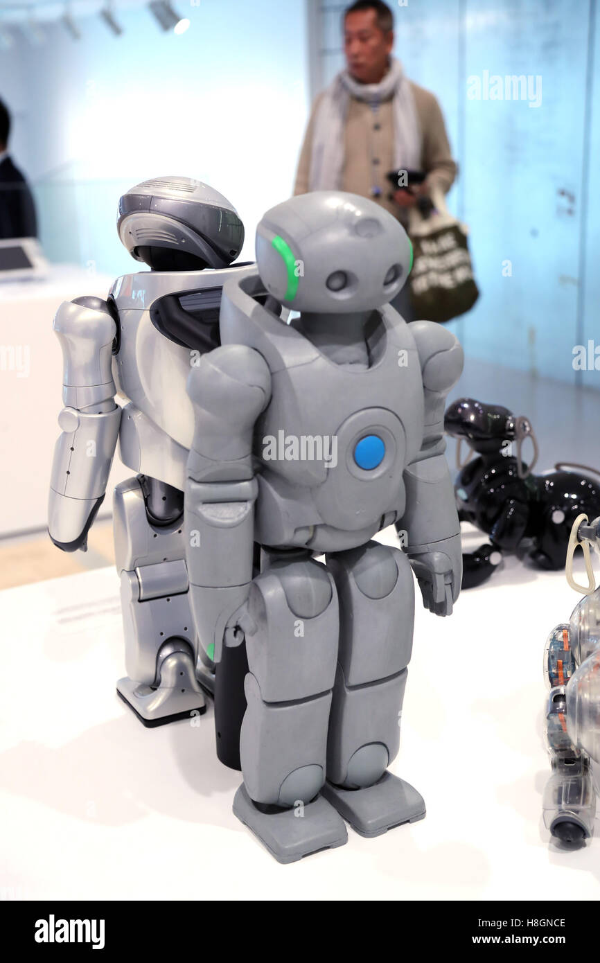 Tokyo, Japan. 12th Nov, 2016. Japan's electronics giant Sony displays ...