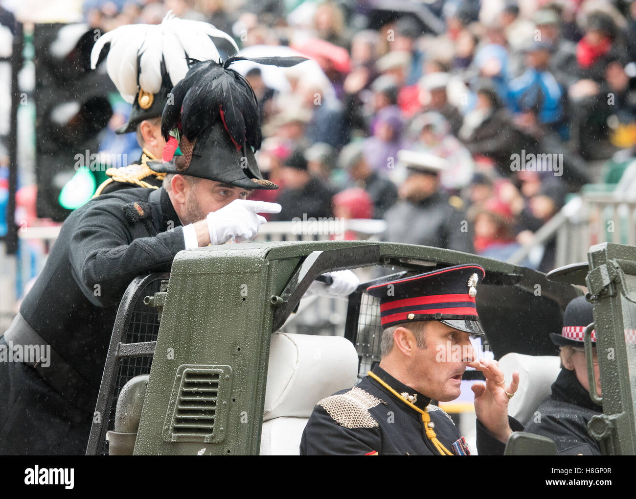 London, UK. 12th November, 2016. Pageantmaster, Dominic Reid OBE give ...