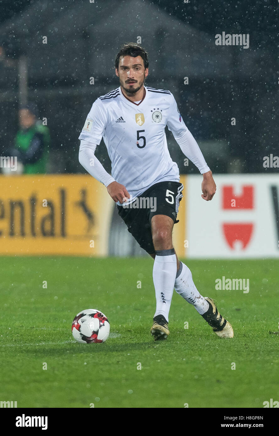 Serravalle, San Marino. 11th Nov, 2016. Mats Hummels in action during ...