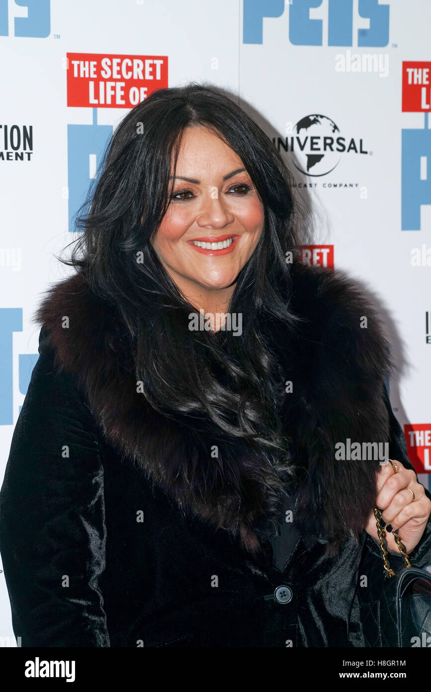 London, England, UK. 12th Nov, 2016. Martine McCutcheon attend the UK ...
