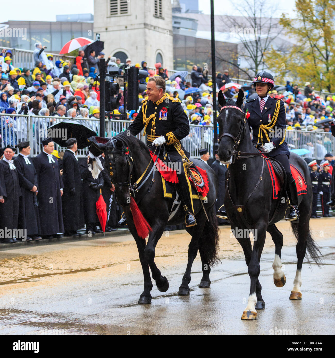 London, UK, 12th November 2016. Commander Woolford, Commander of the ...