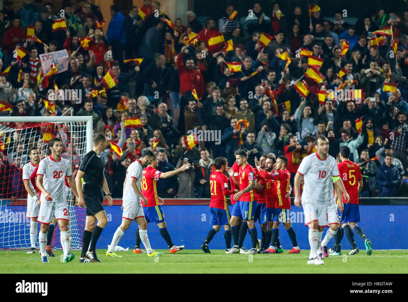 Spanish football team world cup hi-res stock photography and images - Alamy