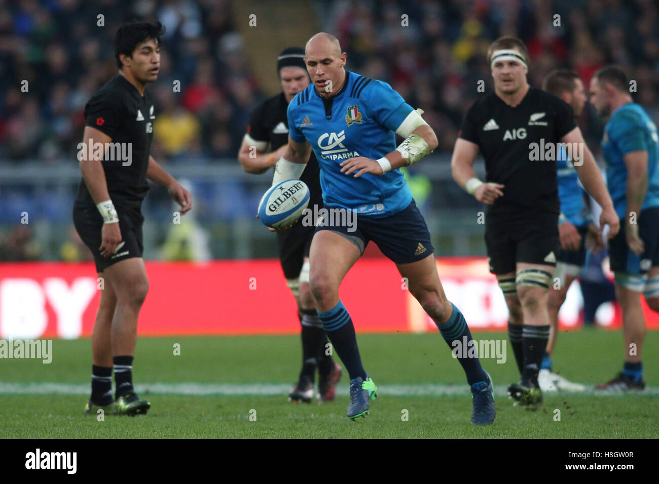 Stadio Olimpico, Rome, Italy. 12th November, 2016. Test match rugby ...