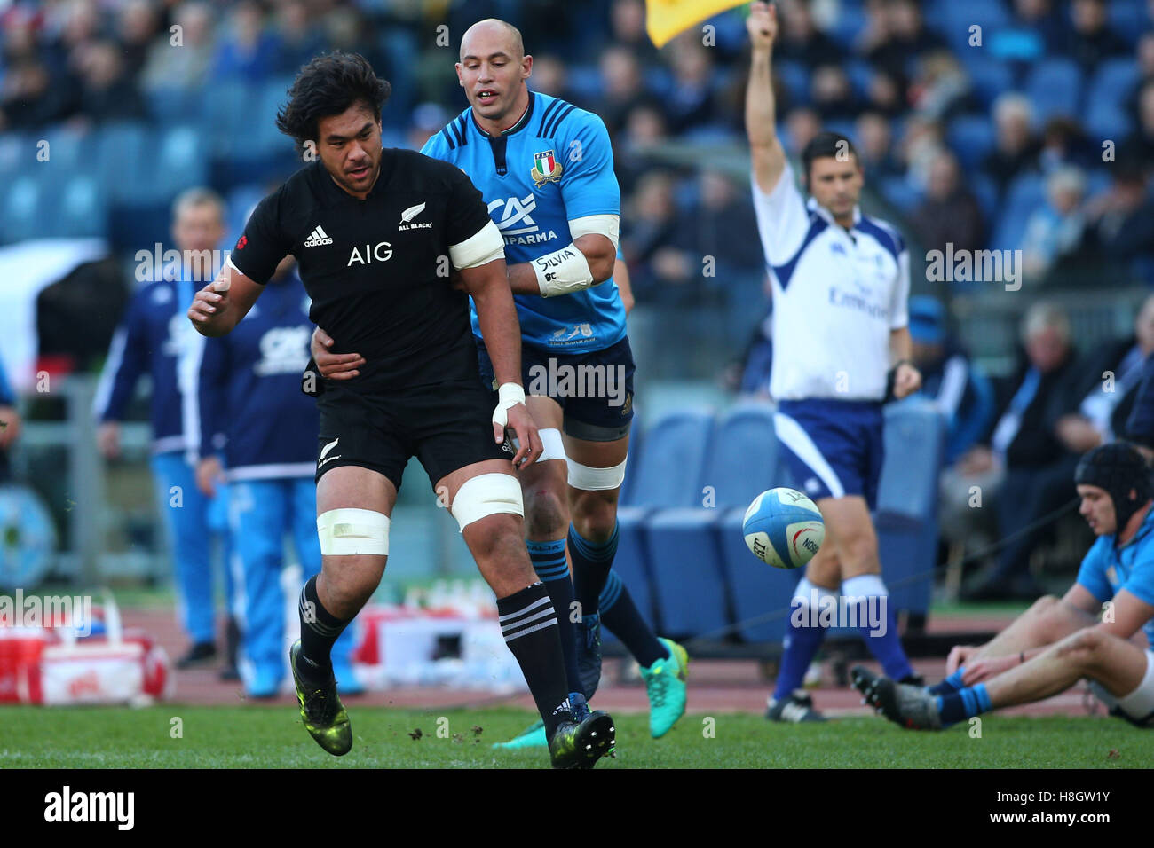 Stadio Olimpico, Rome, Italy. 12th Nov, 2016. Test match rugby 2016 ...