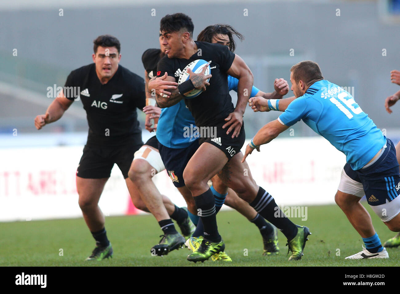 Stadio Olimpico, Rome, Italy. 12th Nov, 2016. Test match rugby 2016 ...
