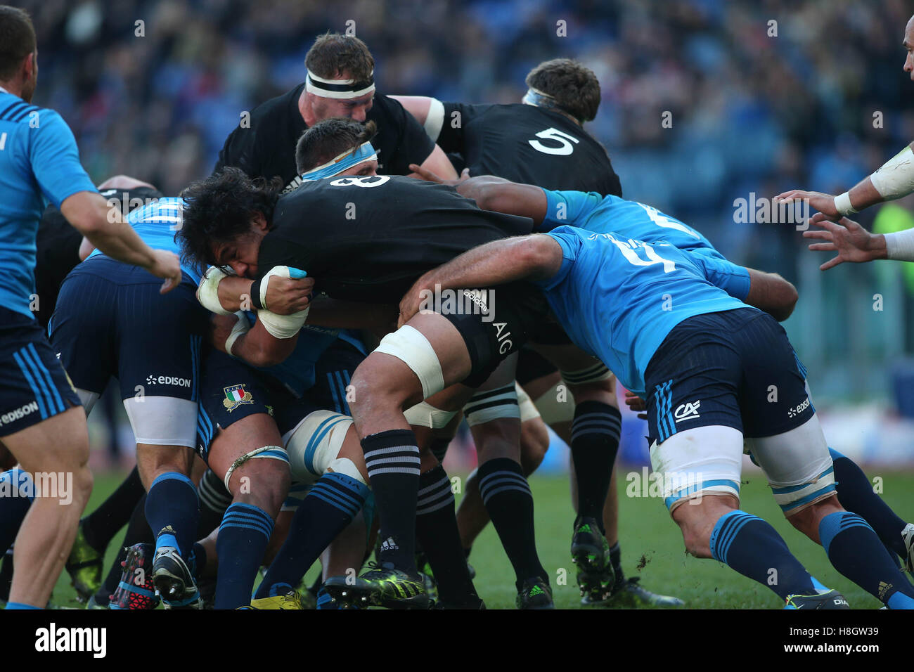 Stadio Olimpico, Rome, Italy. 12th Nov, 2016. Test match rugby 2016 ...