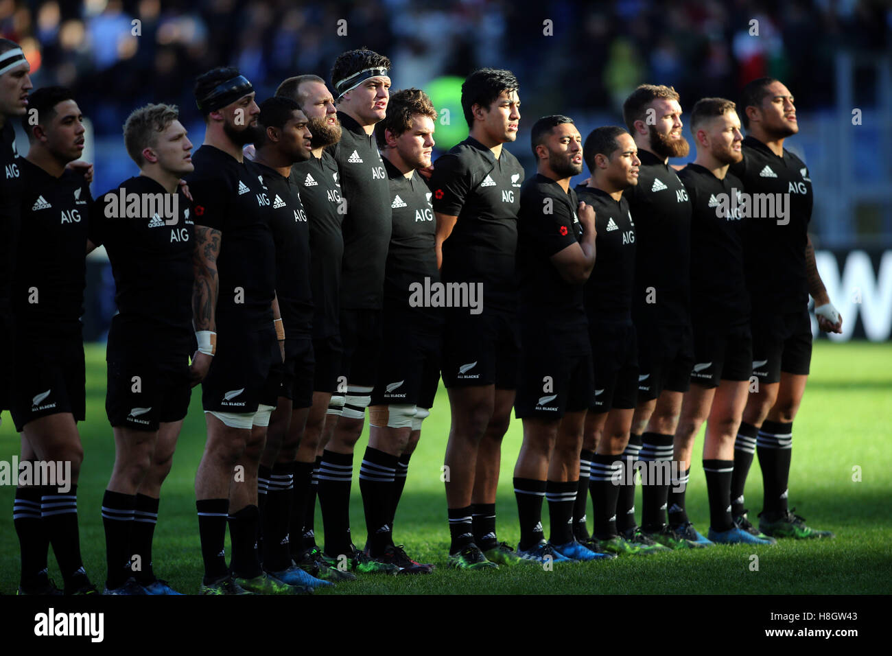 Stadio Olimpico, Rome, Italy. 12th November, 2016. Test match rugby ...