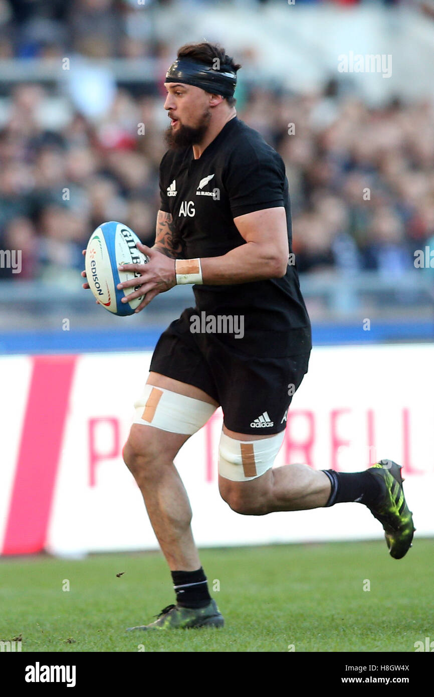 Stadio Olimpico, Rome, Italy. 12th November, 2016. Test match rugby ...