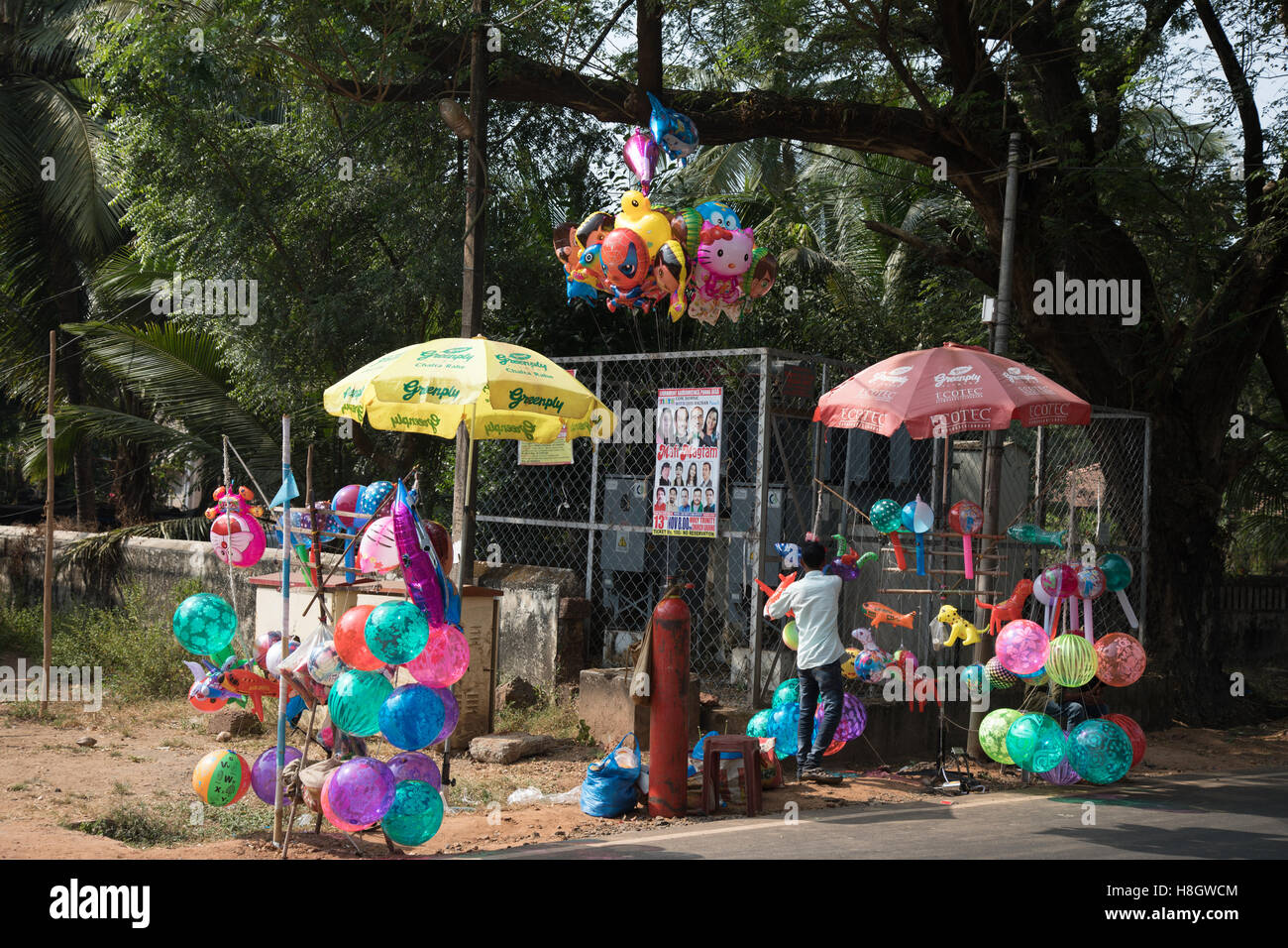 Benaulim village hi-res stock photography and images - Alamy