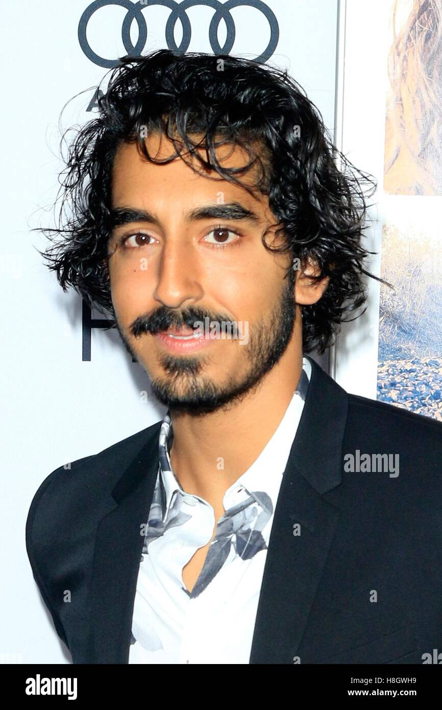 Los Angeles, CA, USA. 11th Nov, 2016. Dev Patel at arrivals for LION ...