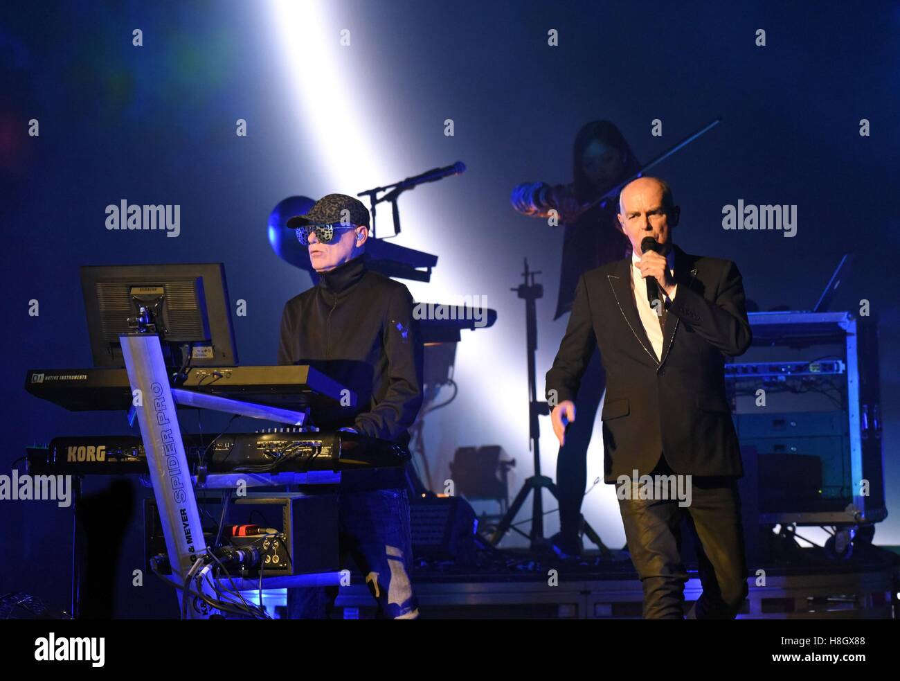 New York, NY, USA. 12th Nov, 2016. Chris Lowe, Neil Tennant on stage ...
