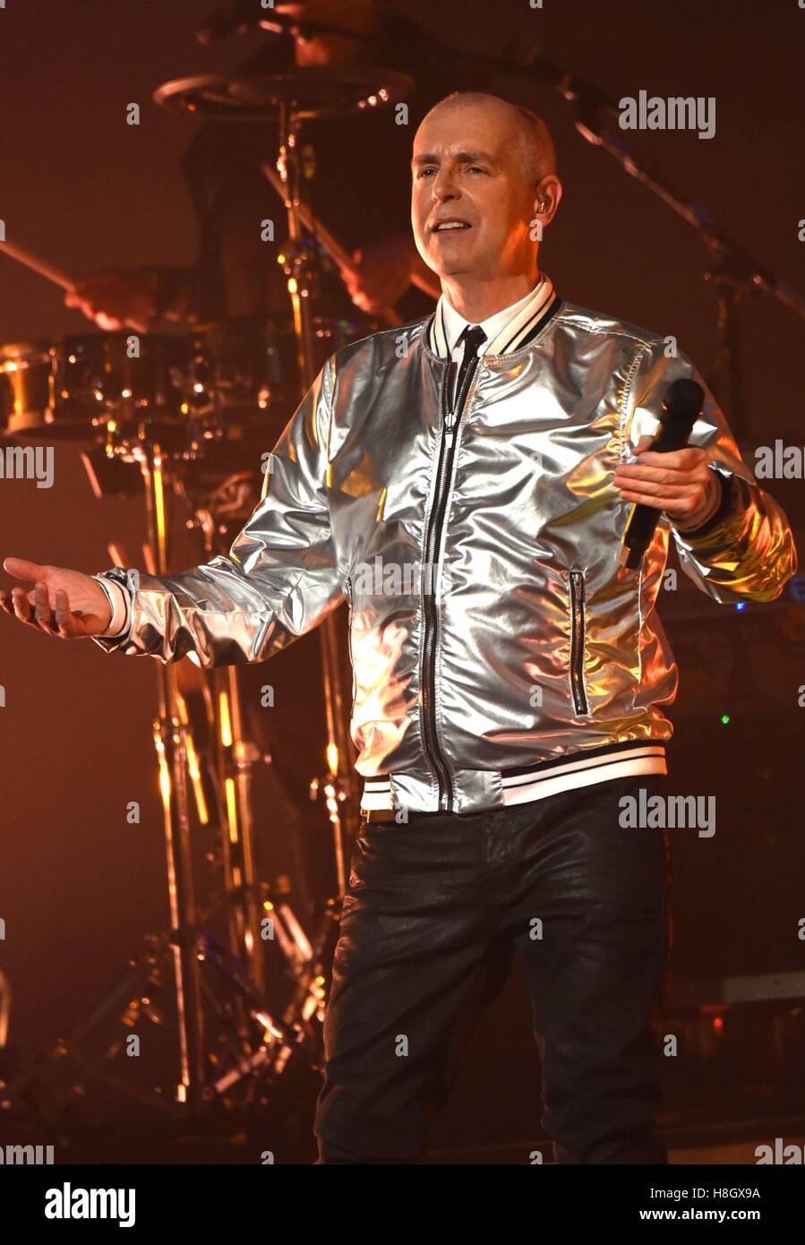 New York, NY, USA. 12th Nov, 2016. Neil Tennant on stage for The Pet ...