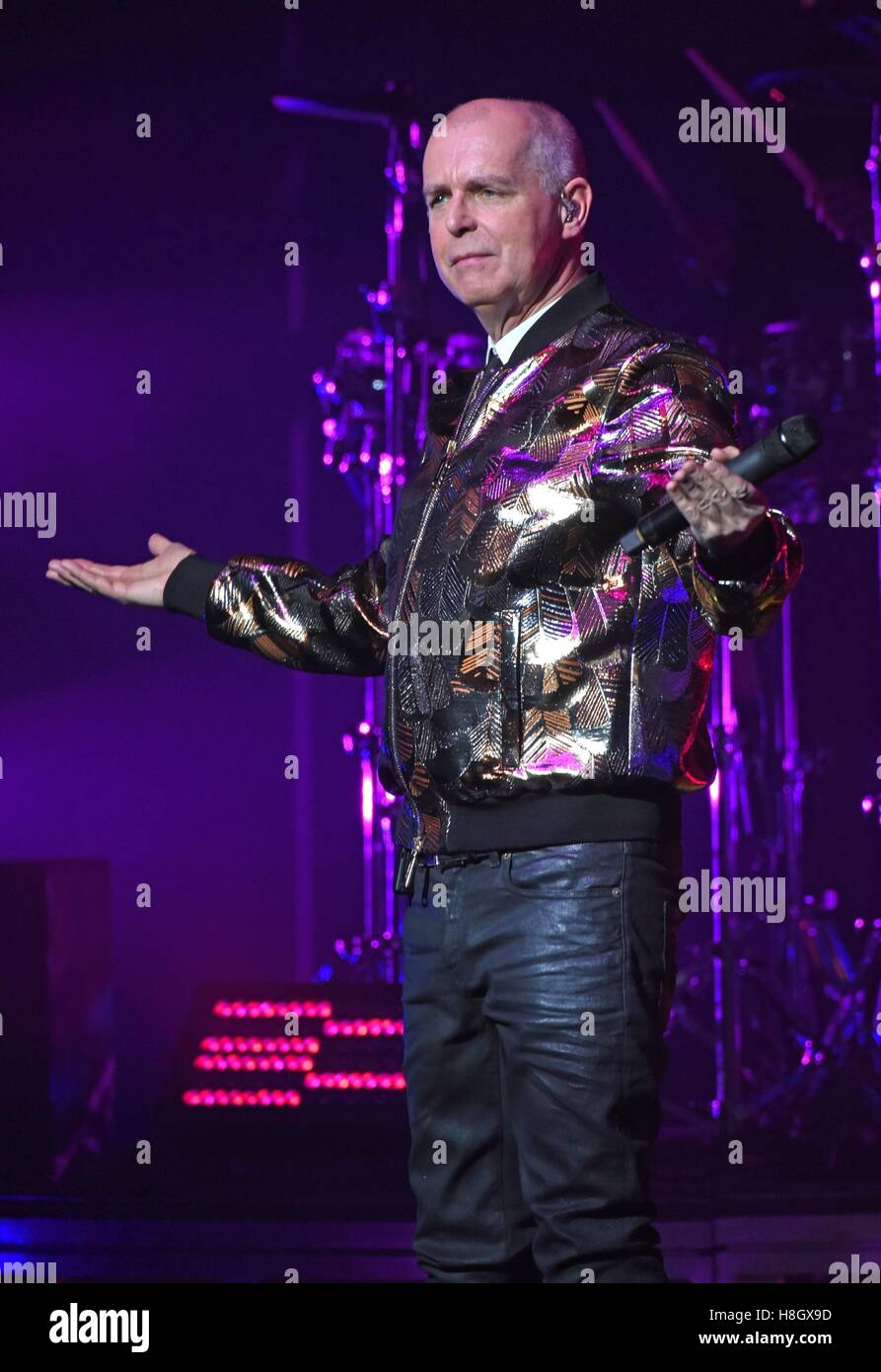 New York, NY, USA. 12th Nov, 2016. Neil Tennant on stage for The Pet ...