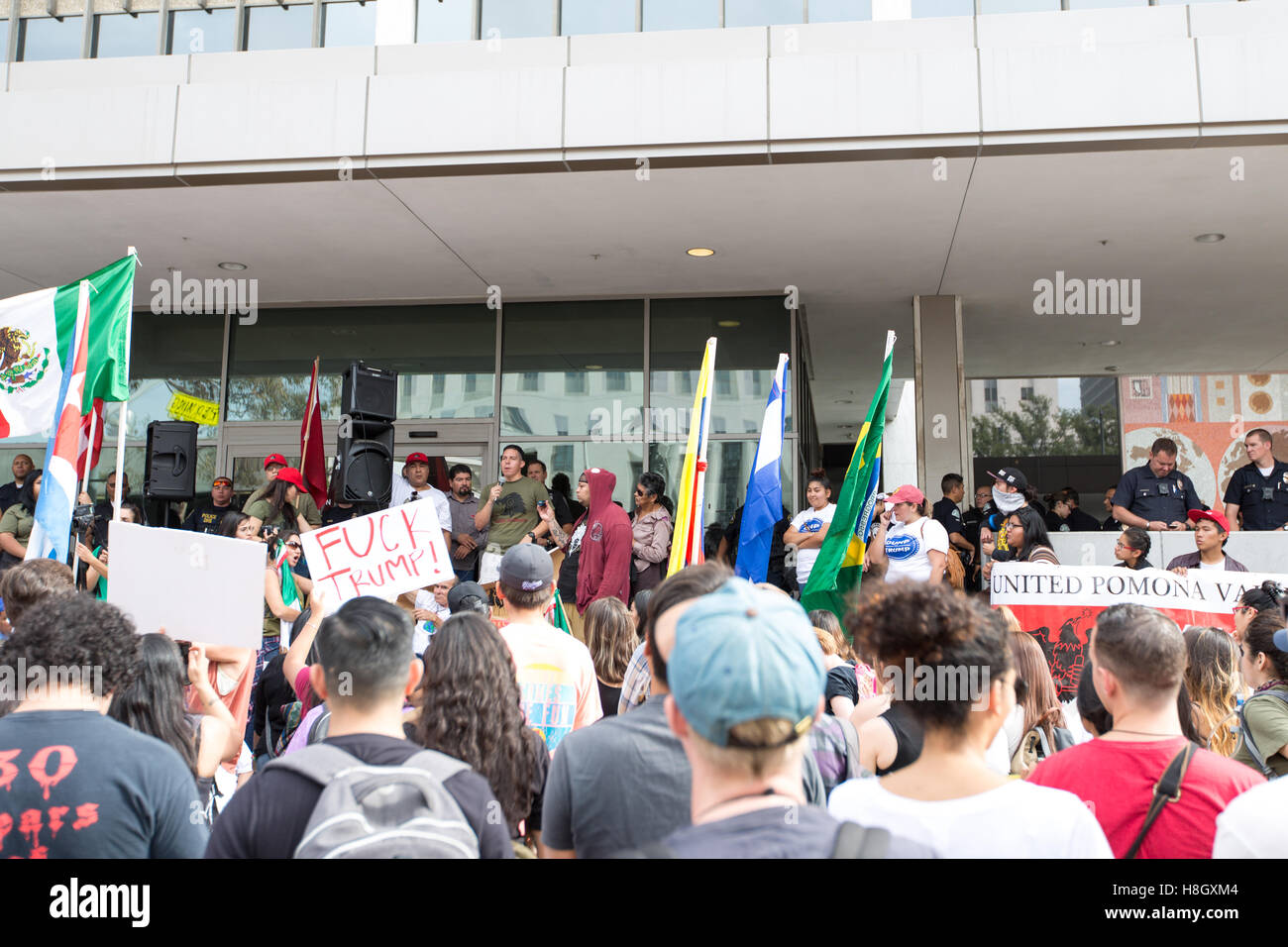 Los Angeles, California, USA. 12th November, 2016. Ron Gochez ...