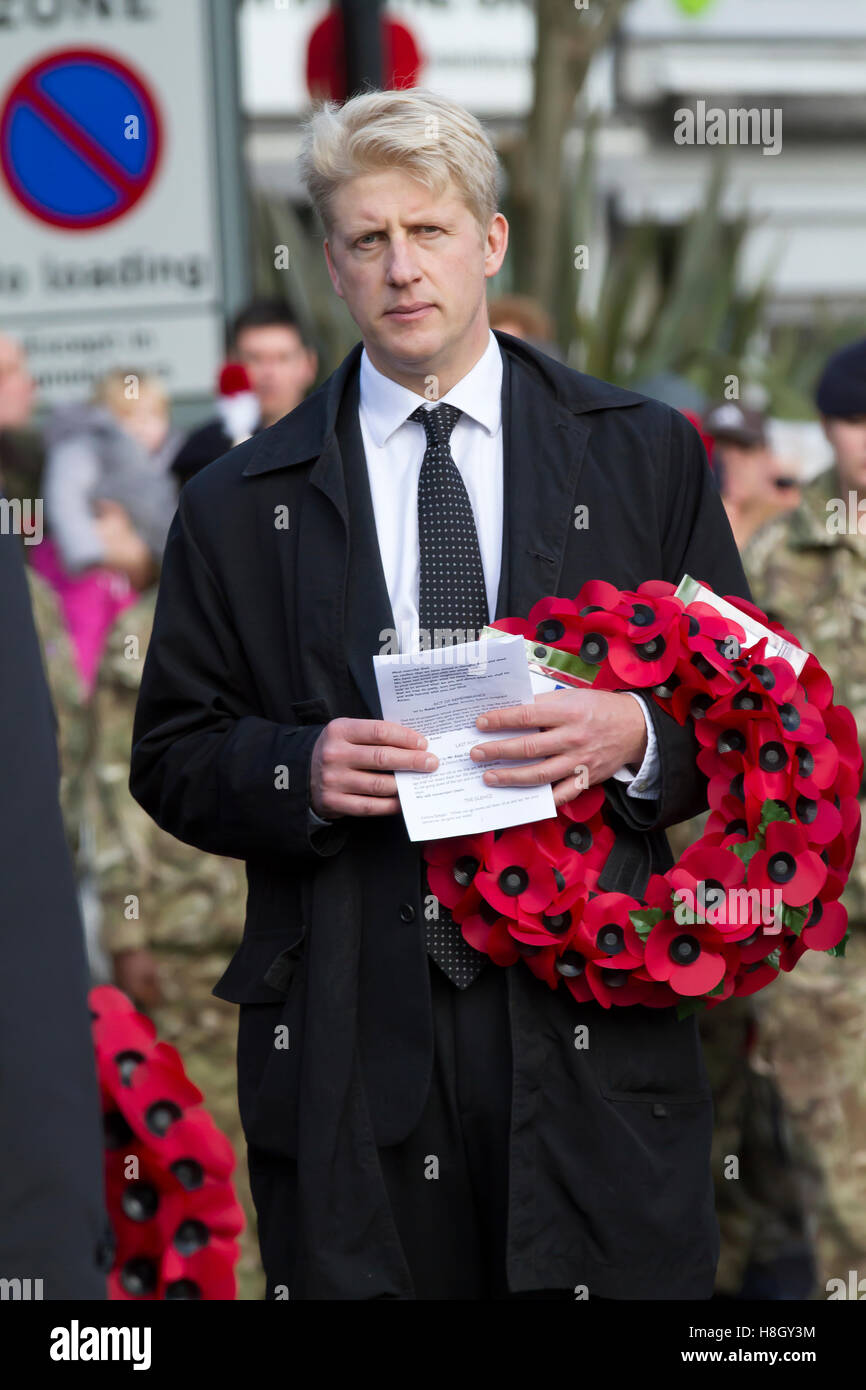 Orpington, UK. 13th November, 2016. Jo Johnson MP attends the ...