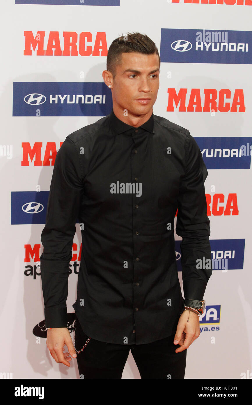 07.11.2016. Madrid, Spain. Cristiano Ronaldo signs an extension ...