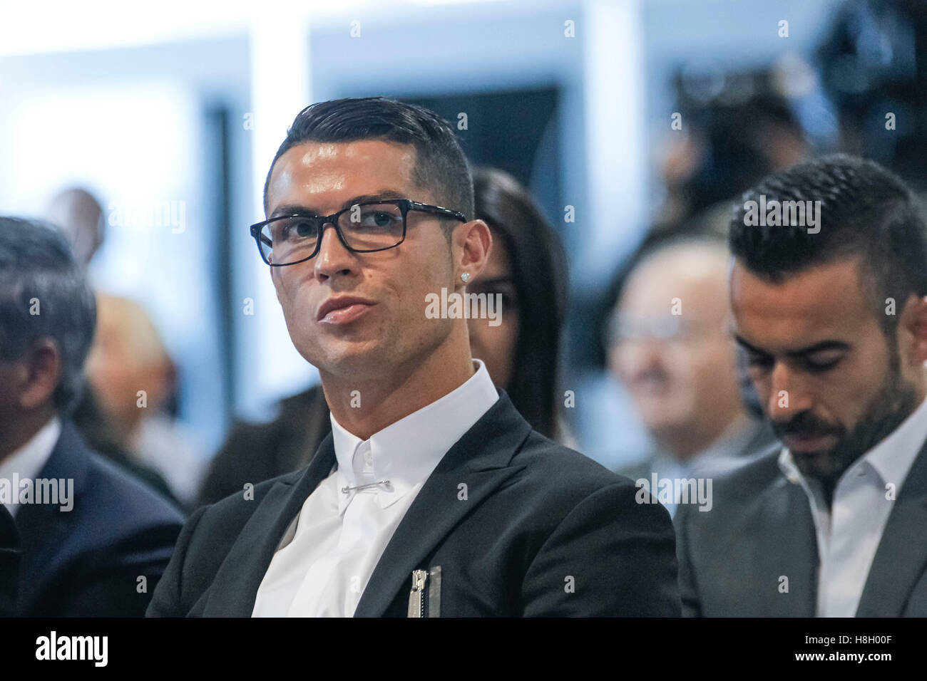 07.11.2016. Madrid, Spain. Cristiano Ronaldo signs an extension ...
