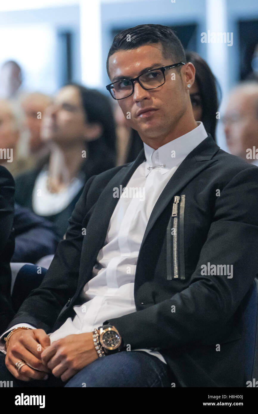 07.11.2016. Madrid, Spain. Cristiano Ronaldo signs an extension ...