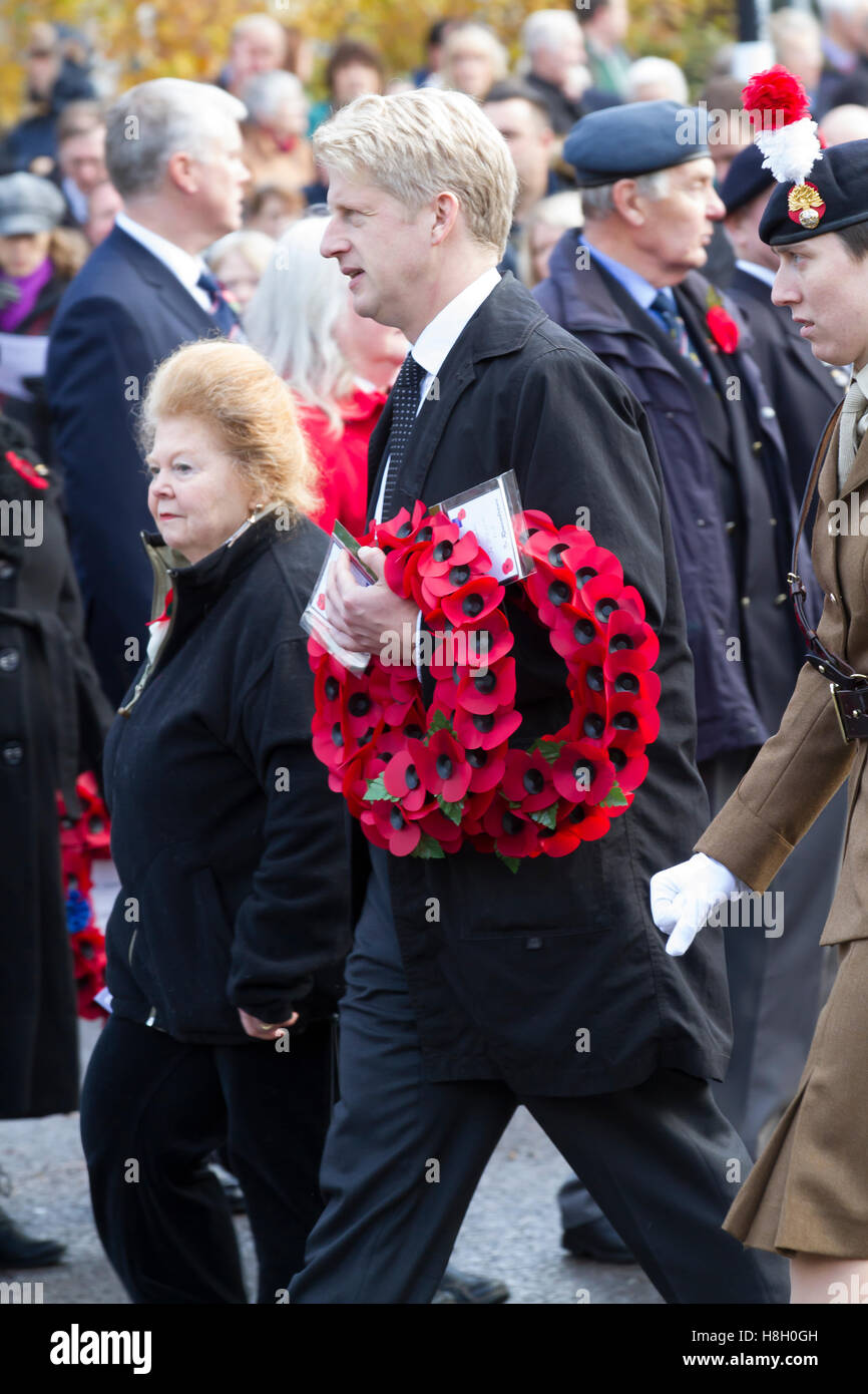 Orpington, UK. 13th November, 2016. Jo Johnson MP attends the ...