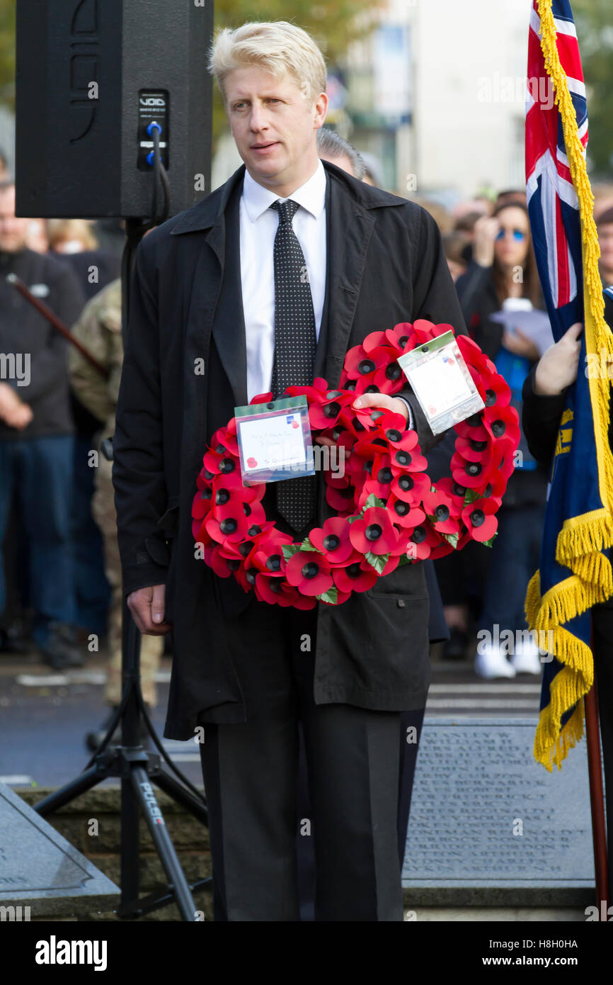 Orpington, UK. 13th November, 2016. Jo Johnson MP attends the ...
