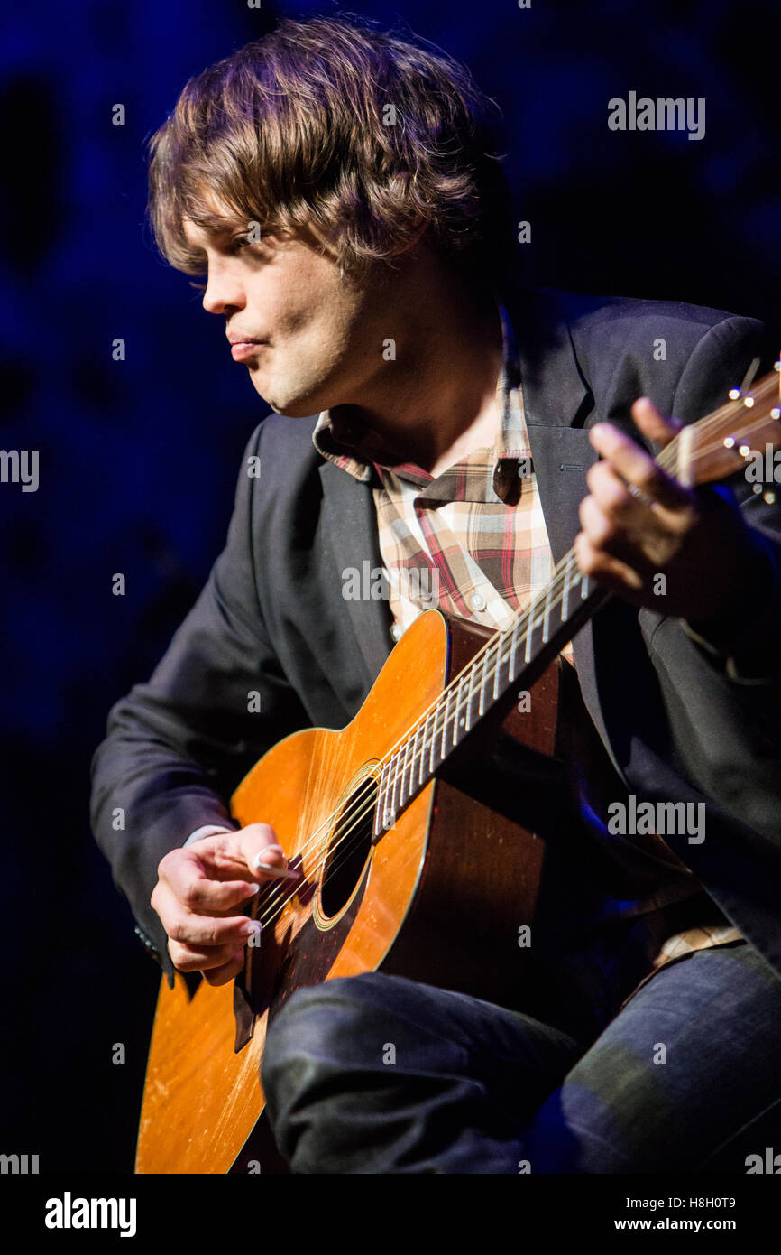 Milan Italy. 12th November 2016. The American guitarist WILLIAM TYLER ...