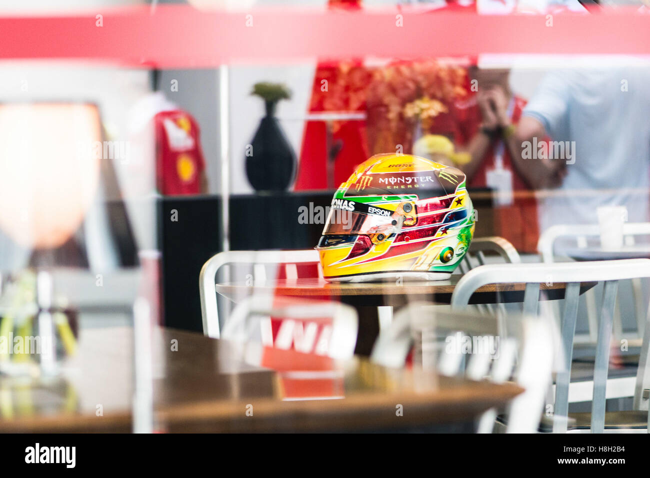 SÃO PAULO, SP - 11.11.2016: GRANDE PRÊMIO DO BRASIL DE F'RMULA 1 2016 - free training of the ...