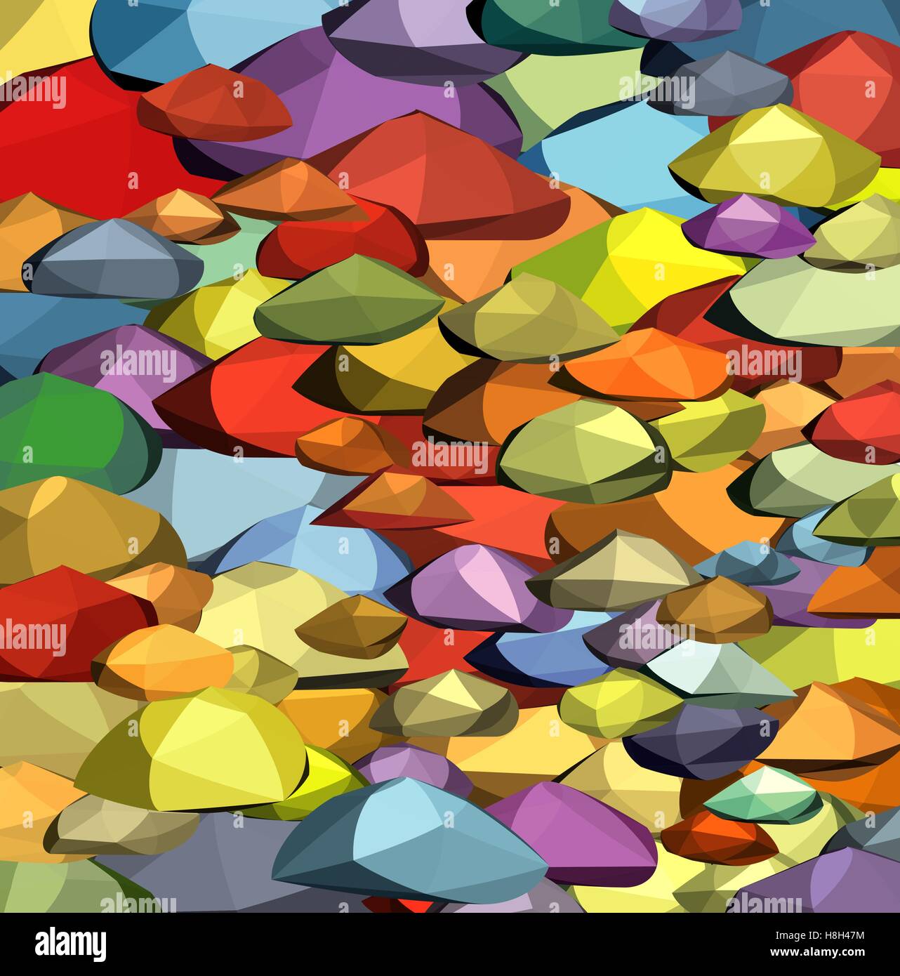 Multiple shapes Stock Vector Images - Alamy