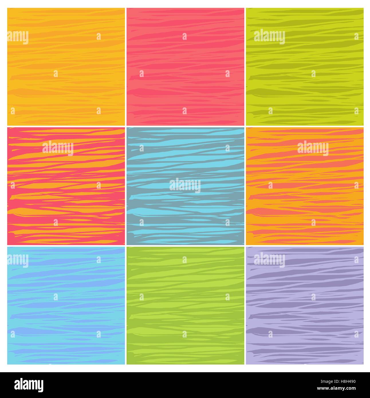 irregular line patterns in multiple colors Stock Vector Image & Art - Alamy