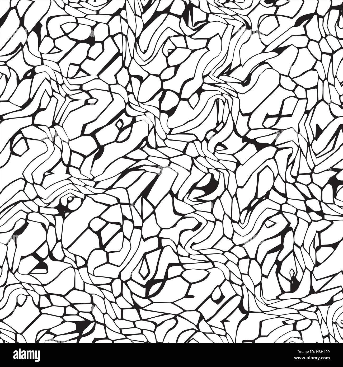 Wavy pattern in Black and White Stock Photos & Images - Alamy