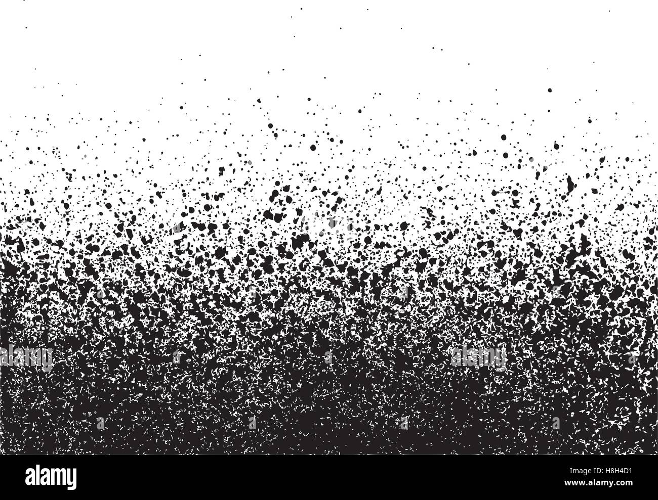 spray paint banner detail in black over white Stock Vector Image & Art ...